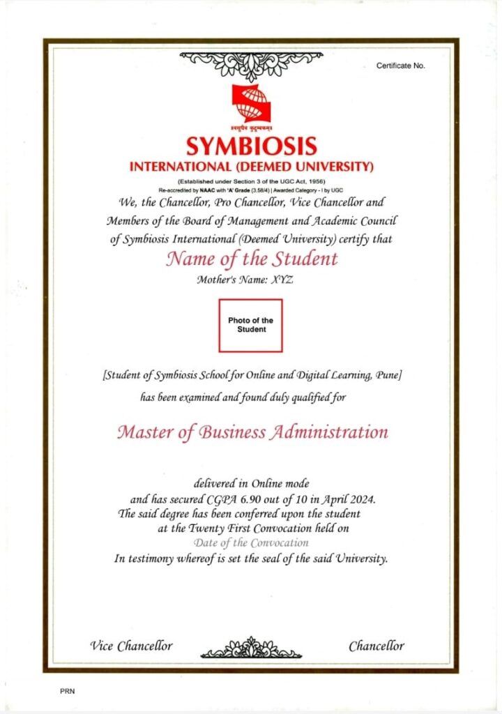 Symbiosis Distance Education Courses Fees & Admission